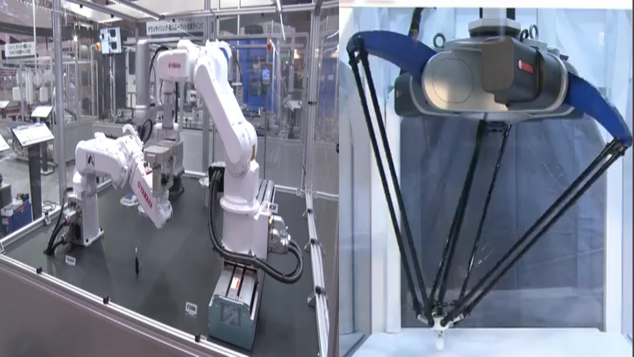 International Robot Exhibition || Vertical articulated robot YA series ...