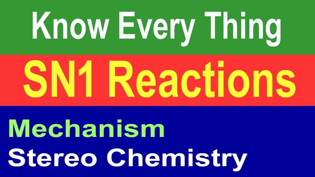 SN1 Reactions Of RX Carbocation Mechanism Reaction Mechanism CBSE New ...