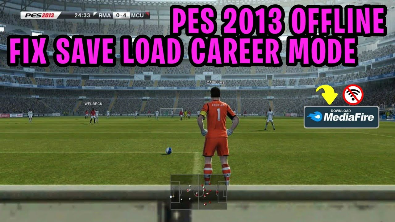 PES 2013 Lite OFFLINE untuk Android Bisa Save Load Career Mode dan ...
