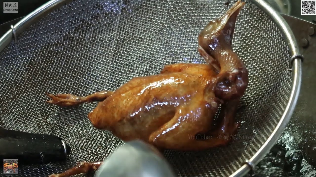 Dripping Pigeon 油淋 脆皮 乳鴿 礦記生滾粥 大角咀荔枝角道123號B地下 5988 5763 - YouTube