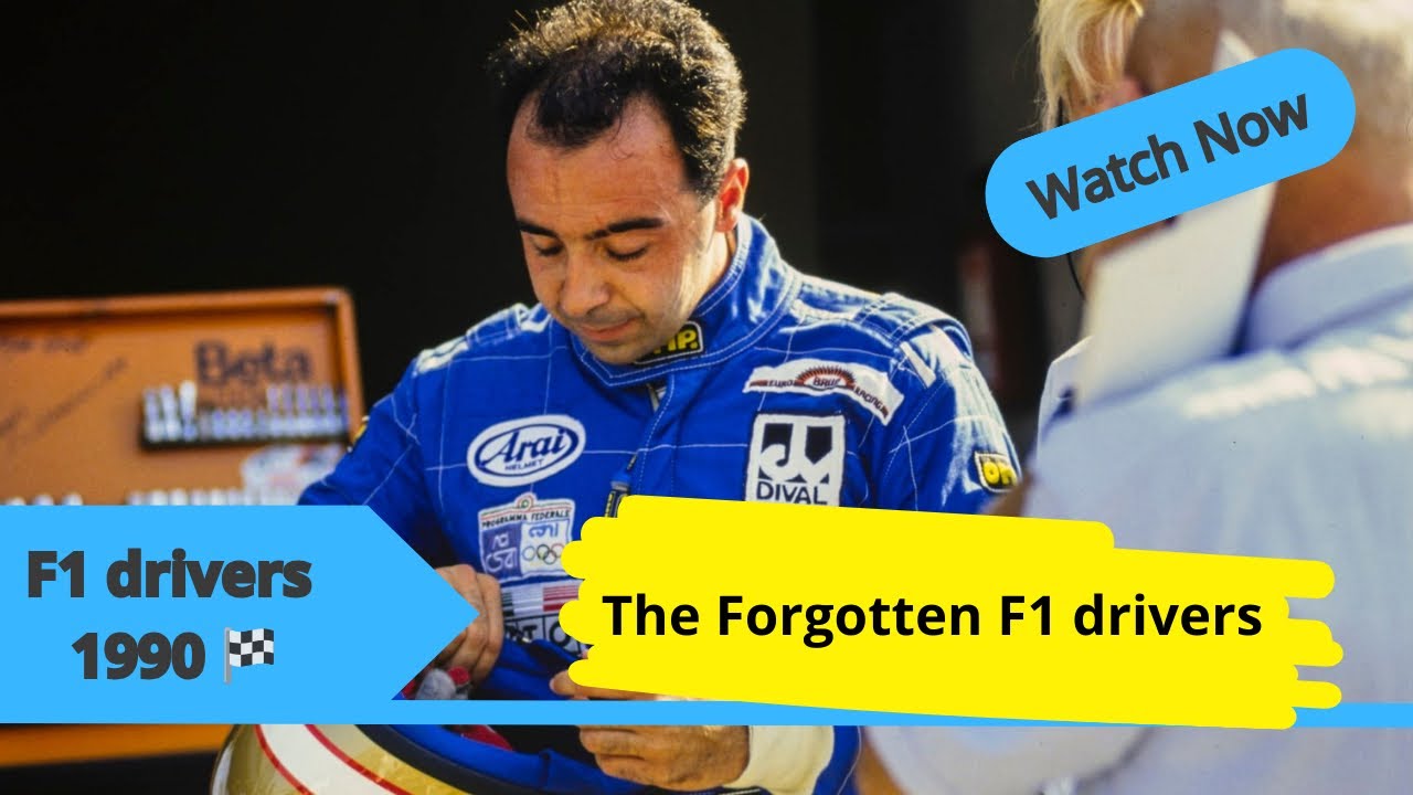 The Forgotten Formula 1 Drivers of 1990 🏁 season #41 - YouTube