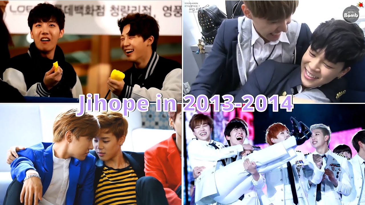 [BTS] Jihope Throughout The Years | 2013-2014 - YouTube