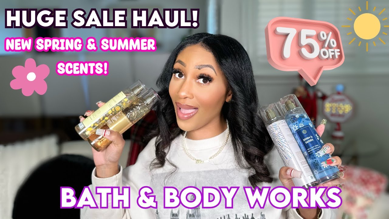HUGE BATH & BODY WORKS SAS HAUL | 2024 MUST HAVES - YouTube