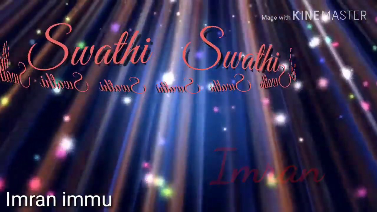 Imran and swathi names/Whatsapp status video/song aye dil he mushkil ...
