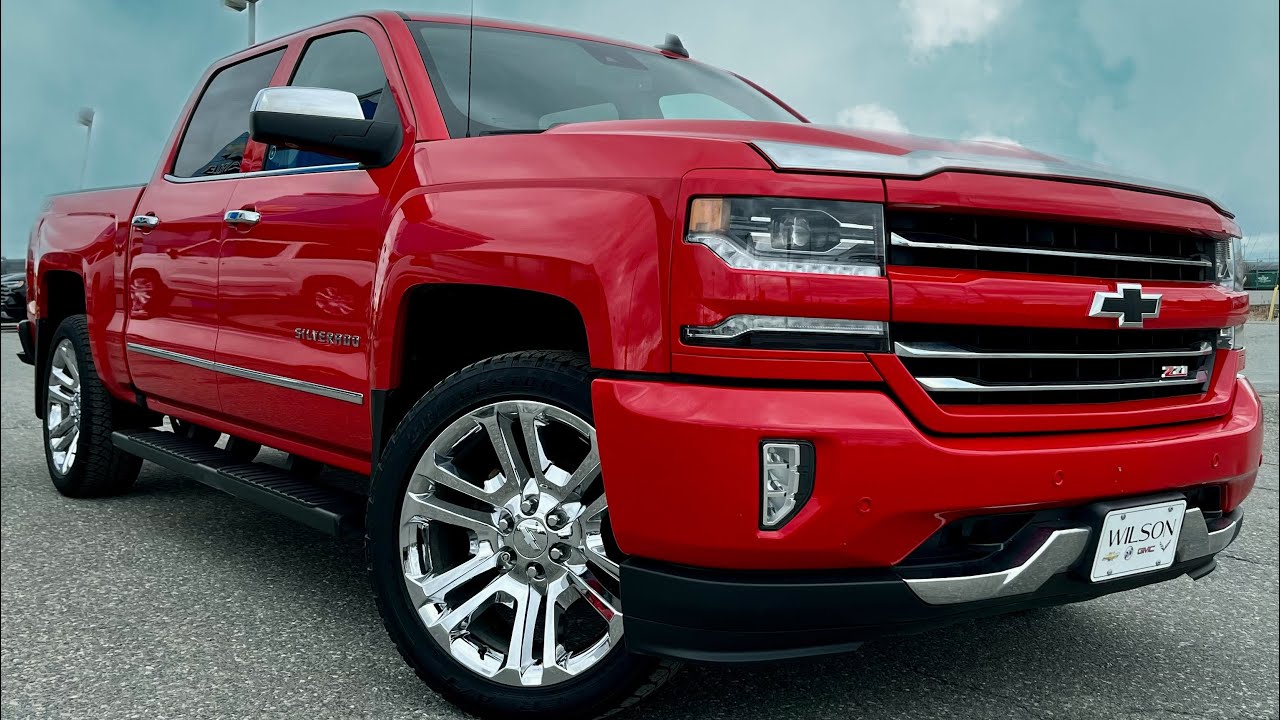 2018 RED HOT CHEVY SILVERADO LTZ - YouTube