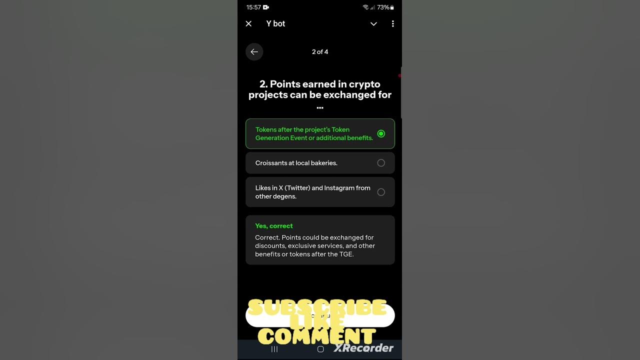 Y bot | Week 5 Lesson 5 Understanding Points Better | Learning Tasks Answers LINK In Description ...