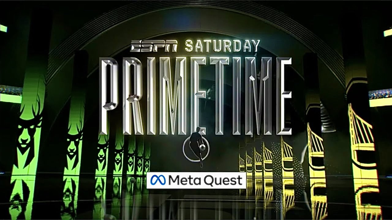 NBA Saturday Primetime on ABC Title Sequence + Starting Lineups (MIL ...