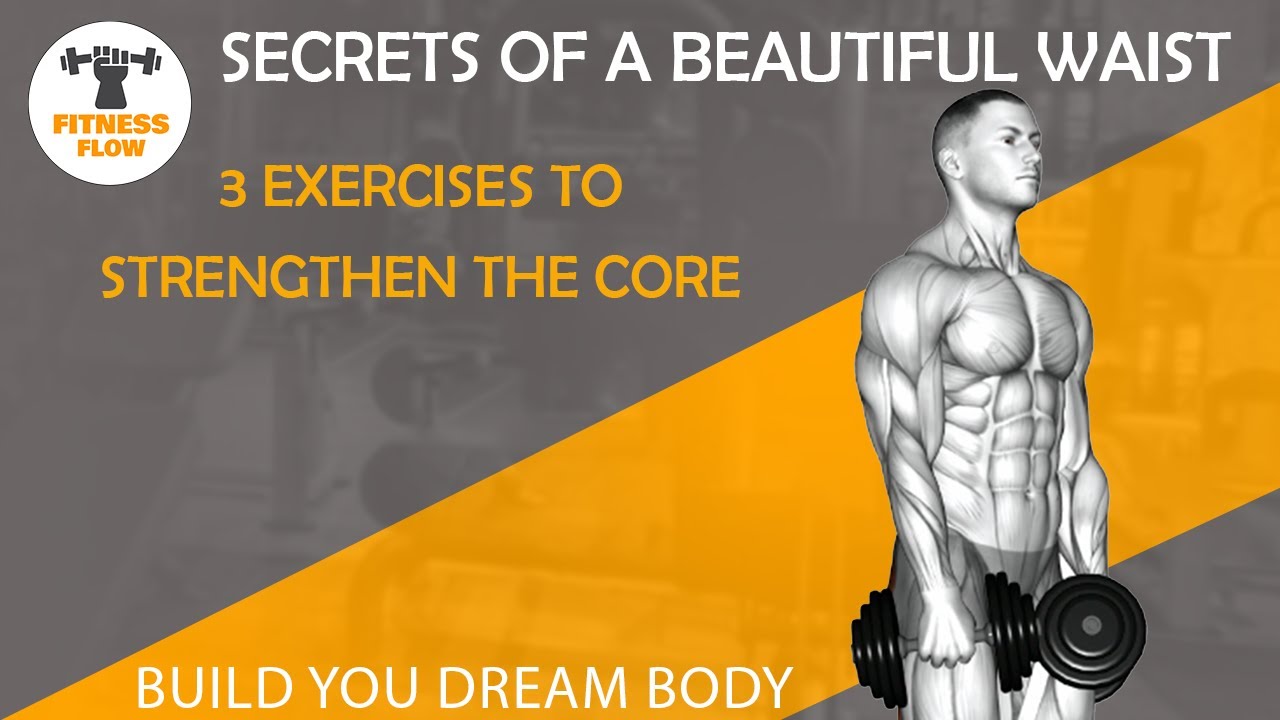 💪 Secrets of a beautiful waist - 3 exercises to strengthen the core ...