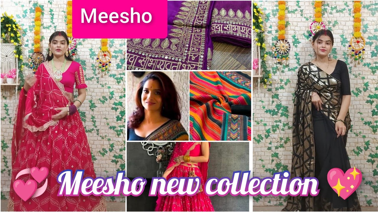 💖🌟 Meesho designer lehenga 🌟 meesho new collection 💞💖 - YouTube