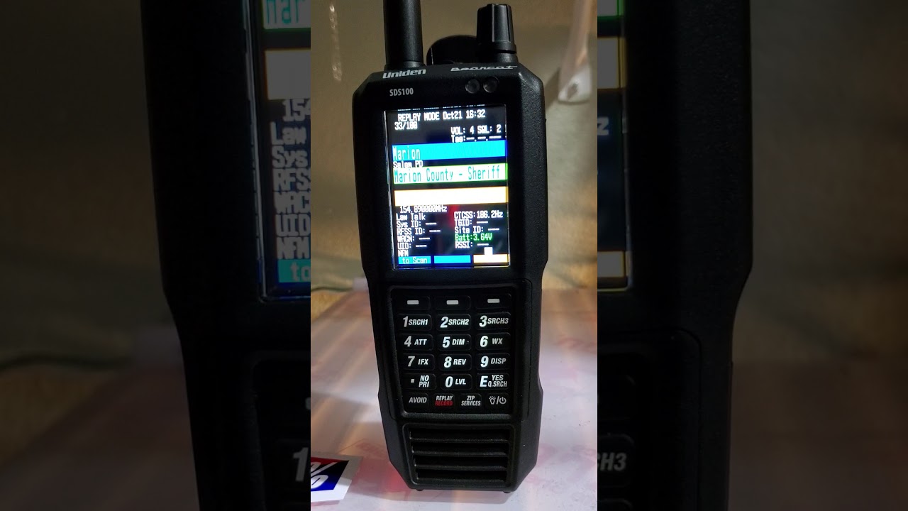 Uniden SDS 100 Simulcast P25/Conventional Monitoring Salem, Oregon ...