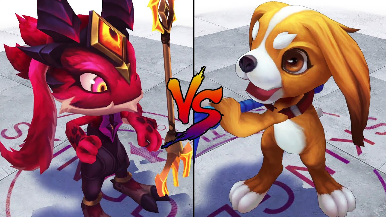 Little Devil Fizz vs Fuzz Fizz Skin Comparison Spotlight (League of ...