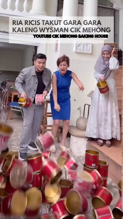 Cik Mehong Buat Ria Ricis Takut #cikmehong - YouTube