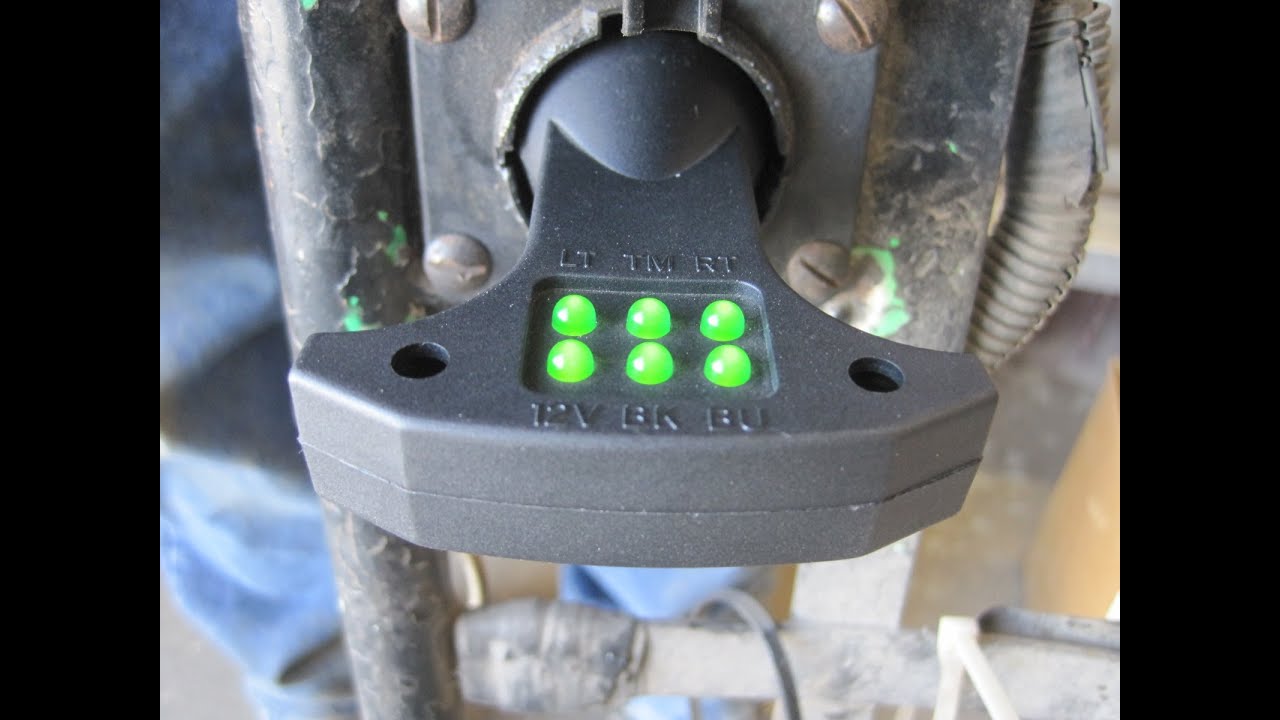 7 PIN RV STYLE ROUND PLUG CIRCUT TESTER Rondo7PinTester - YouTube