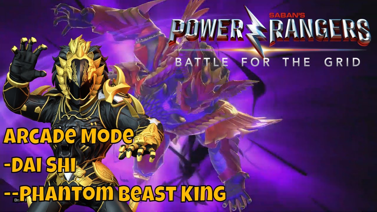 Power Rangers: Battle for the Grid - Dai Shi (Arcade) - YouTube