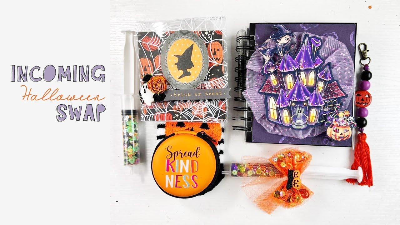 Incoming 2Die4 Halloween Swap - YouTube