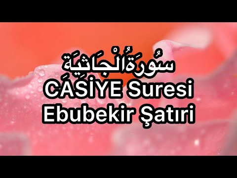 CASİYE Suresi-Ebubekir Şatıri