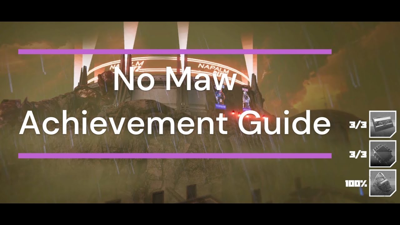 Turbo Overkill - Achievement Guide - No Maw - YouTube