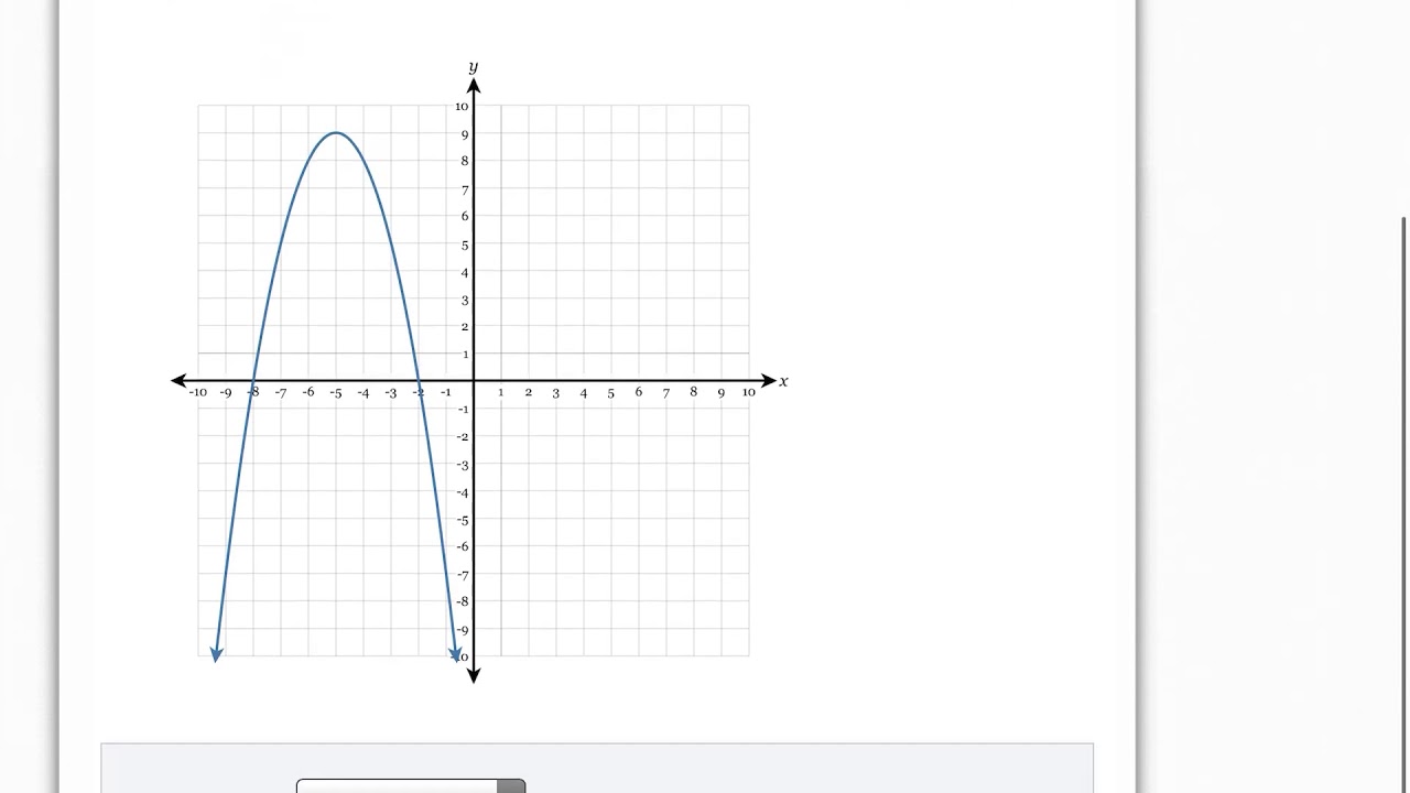 Delta Math- Parabola Features - YouTube