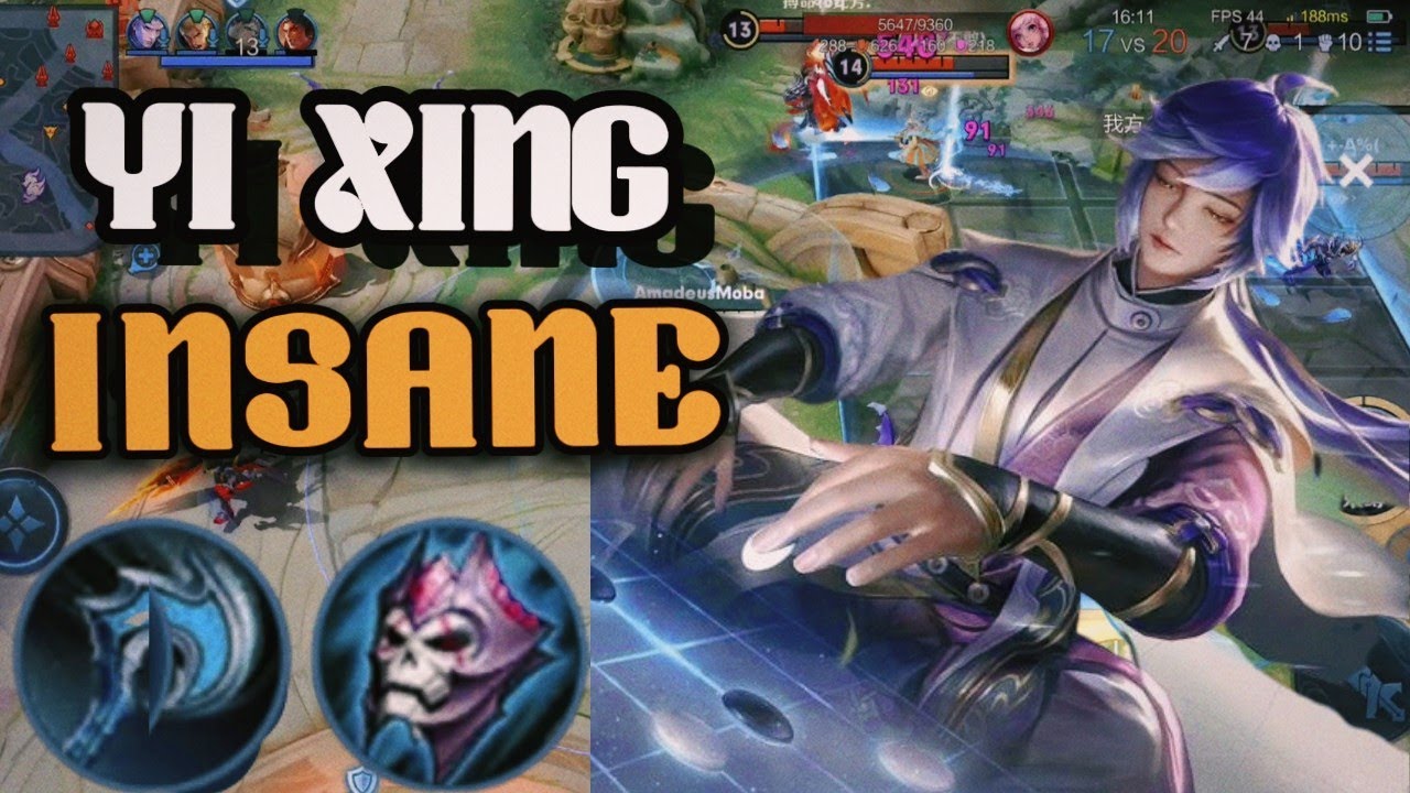 HoK: YI XING GAMEPLAY/ ÇİN SERVERİNDE 200 MS İLE NASIL MAÇ KAZANILIR ...