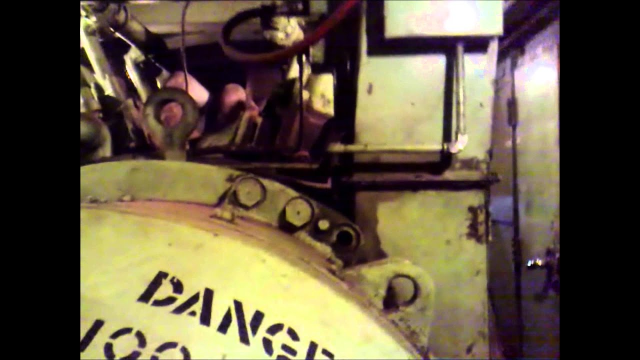 ALCO 251B Running. Engine Room Walk Around - YouTube