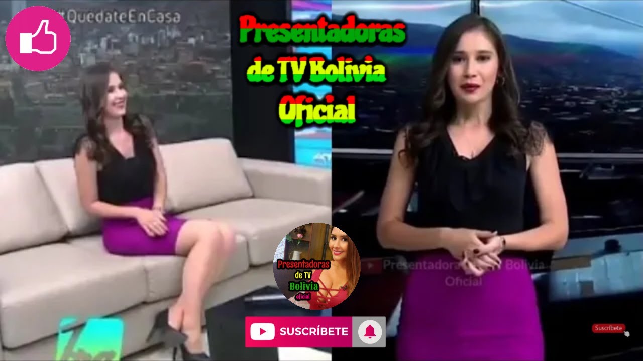 Maria delgado hermosa presentadora de atb beatiful woman - YouTube