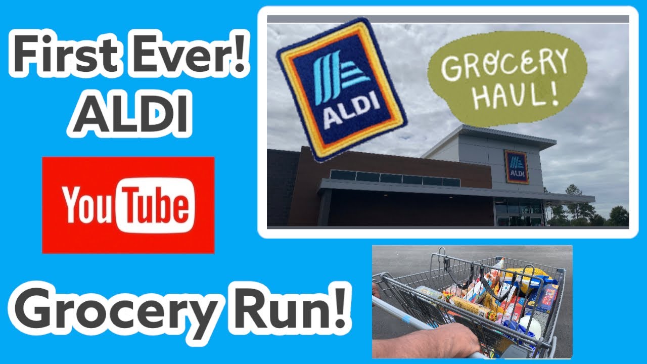 First time | ALDI Grocery Haul: Family of 4 - YouTube