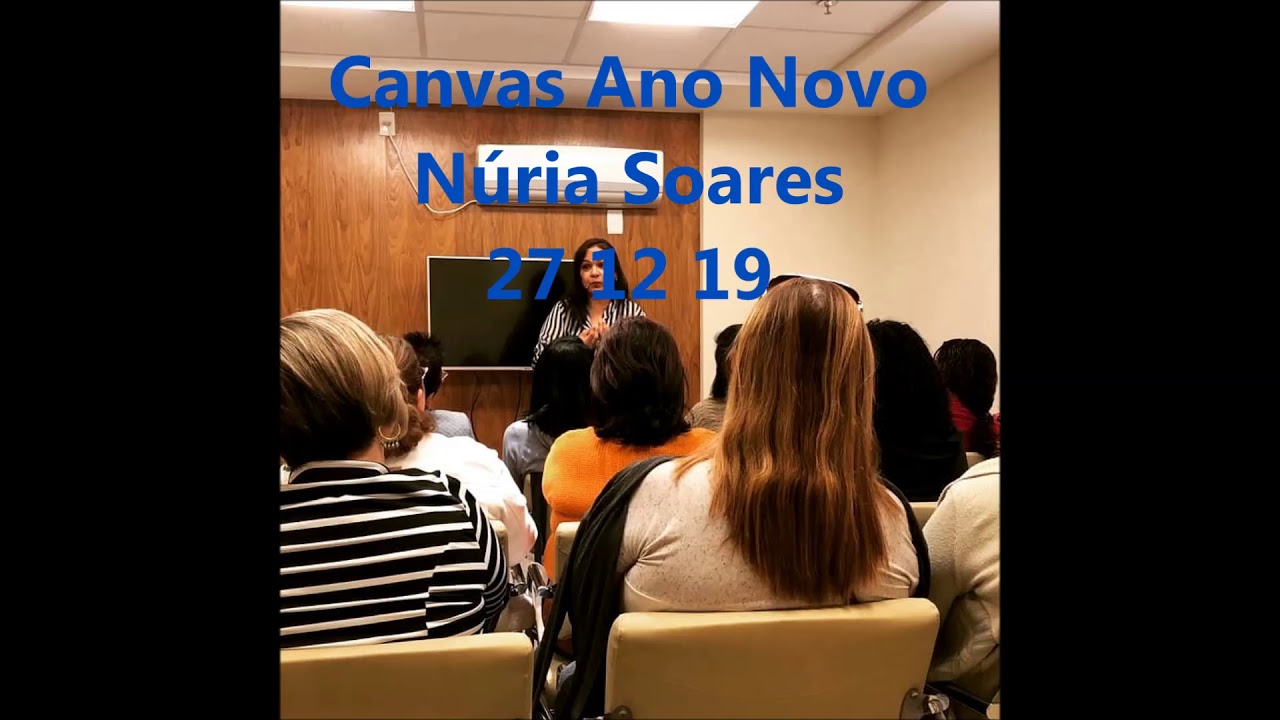 Canvas Ano Novo 19 - YouTube