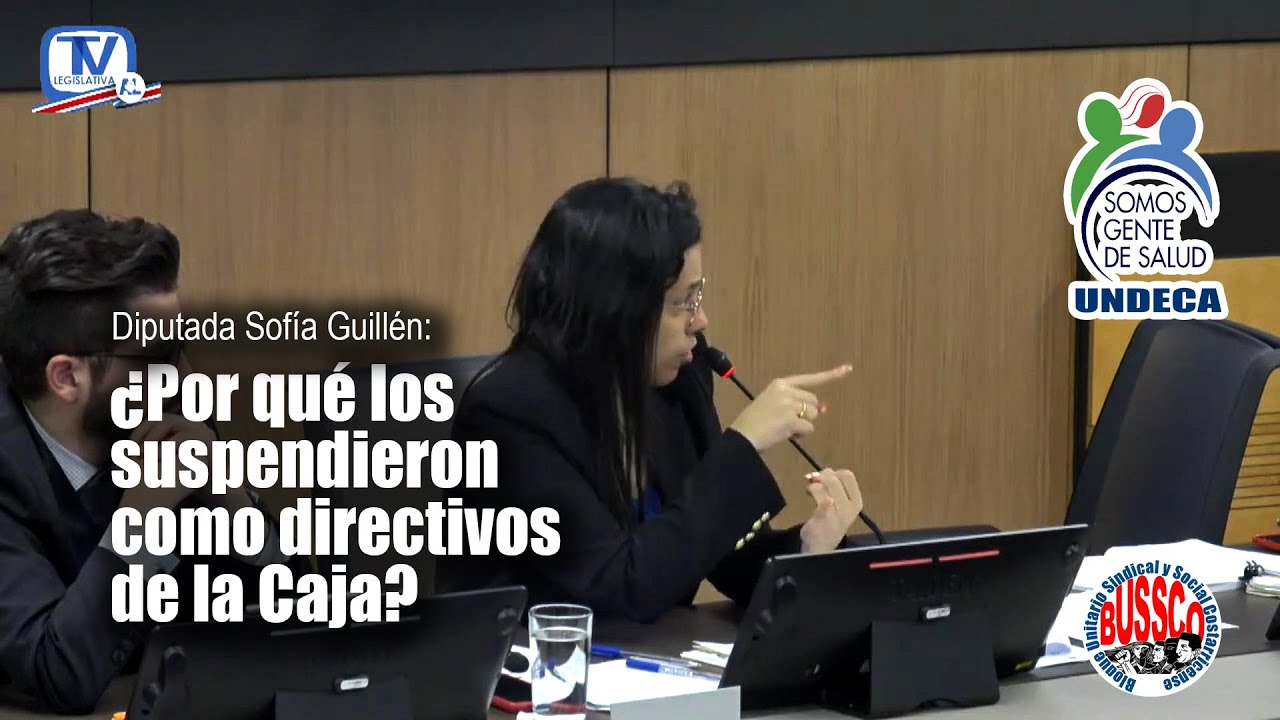 Diputada Sofía Guillén, A ustedes los suspendieron por estas razones ...