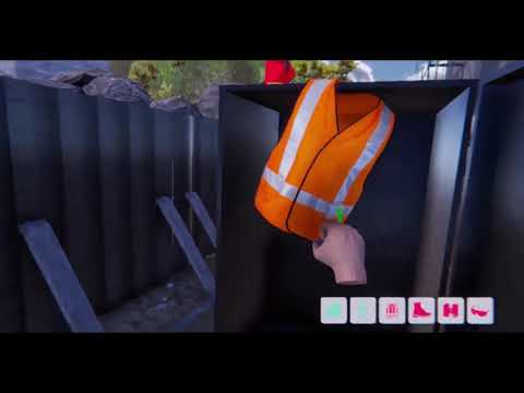 Working in Height VR Simulation - YouTube
