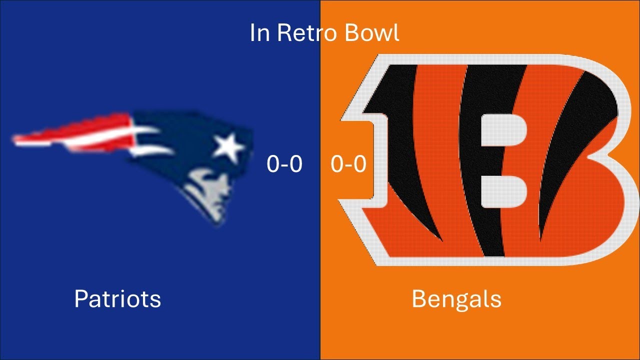 Patriots at Bengals week 1 Sep 8 in Retro Bowl - YouTube