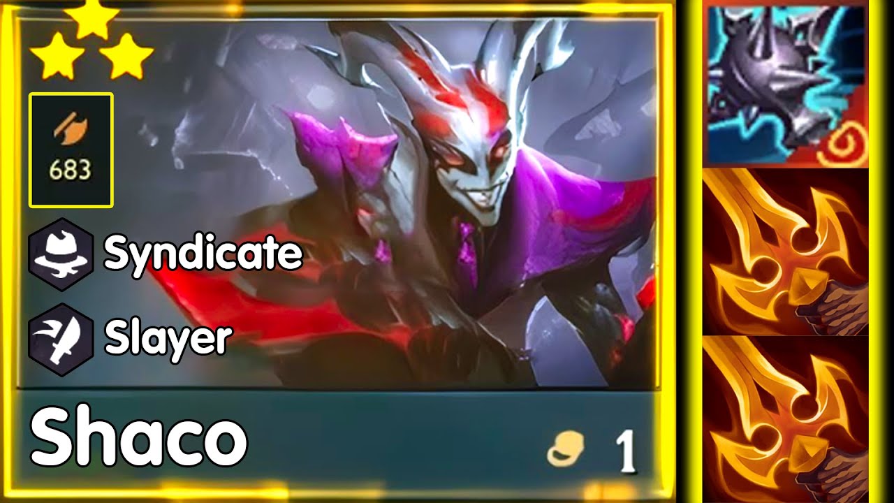 "683 AD" Shaco One Shot ft. 7 Syndicate + 6 Slayer !?? - YouTube