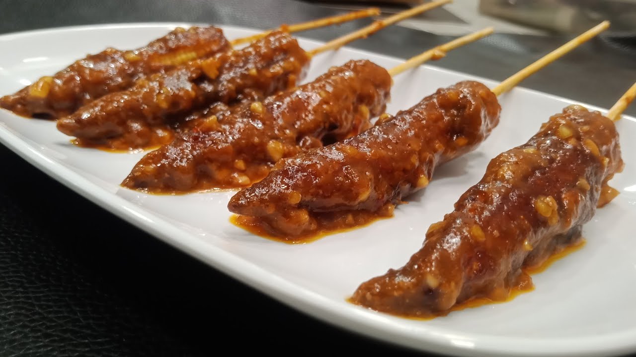 BABY CORN SATAY RECIPE. BABY CORN SATAY BANANE KA TRIKA. BABY CORN ...