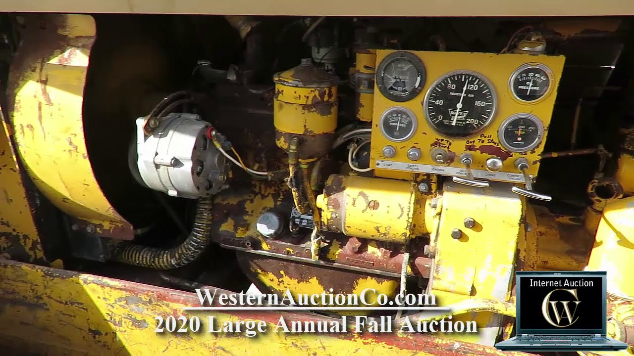880 • Davey 125PVC Gas Powered Air Compressor - YouTube