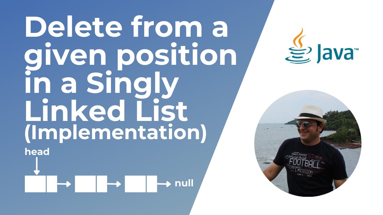 Delete A Node From A Singly Linked List At A Given Position