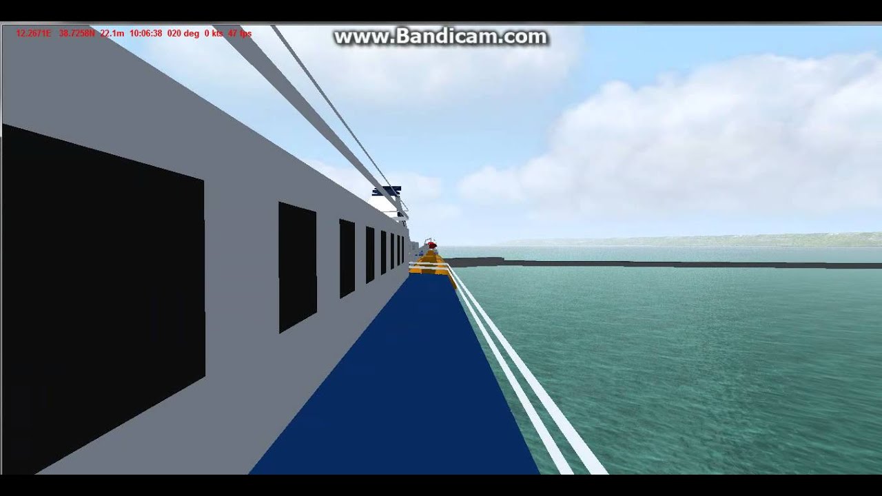 TIRRENIA JANAS FOR VIRTUAL SAILOR 7 - YouTube