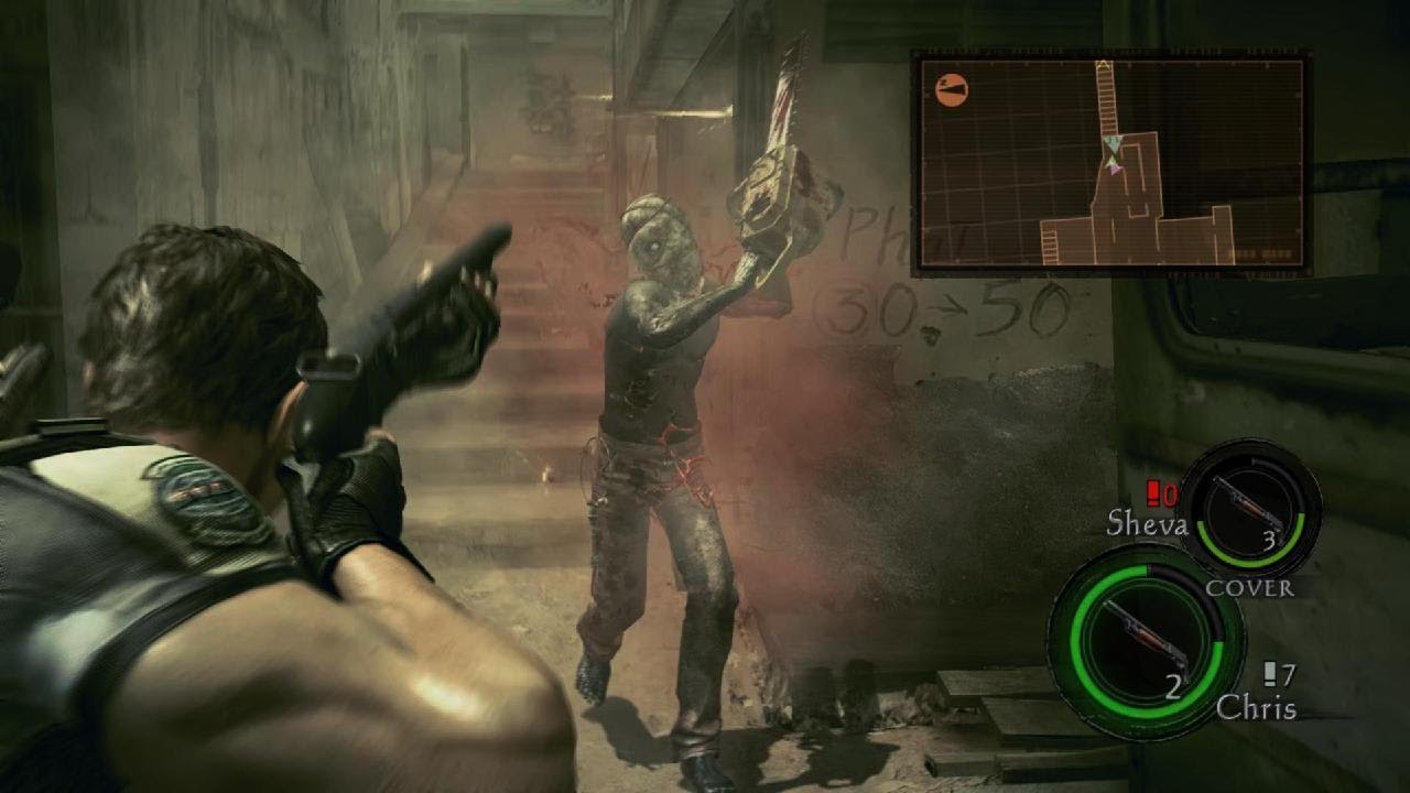 Chainsaw Majini - Resident Evil 5 - YouTube