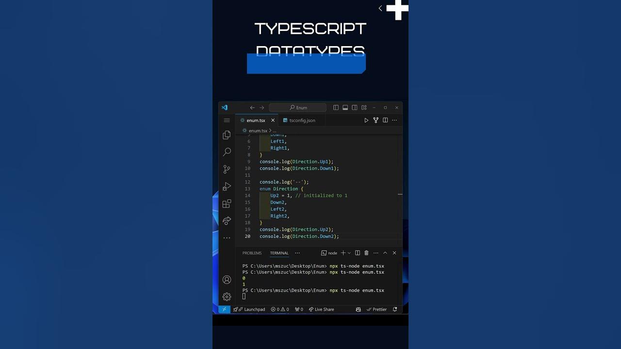 Enum | Typescript - YouTube Enum | Typescript - YouTube