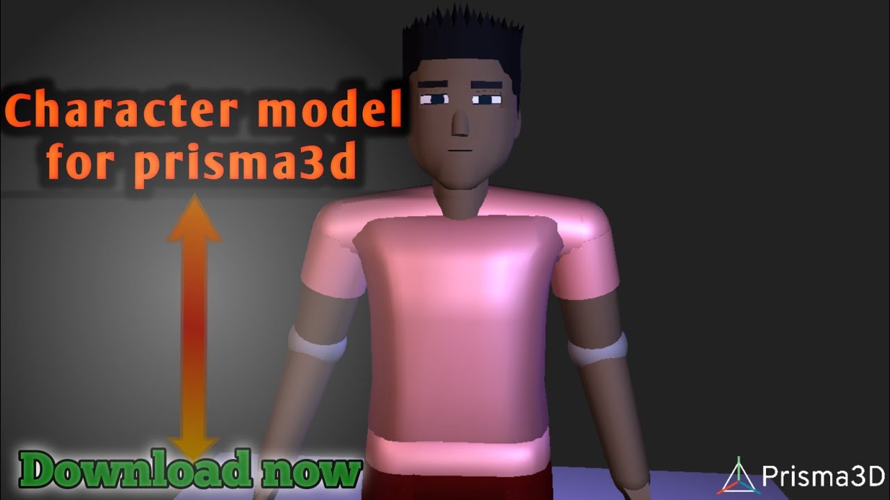 Character Model for Prisma3d 2.1.0b2 (review) Download now #prisma3d ...