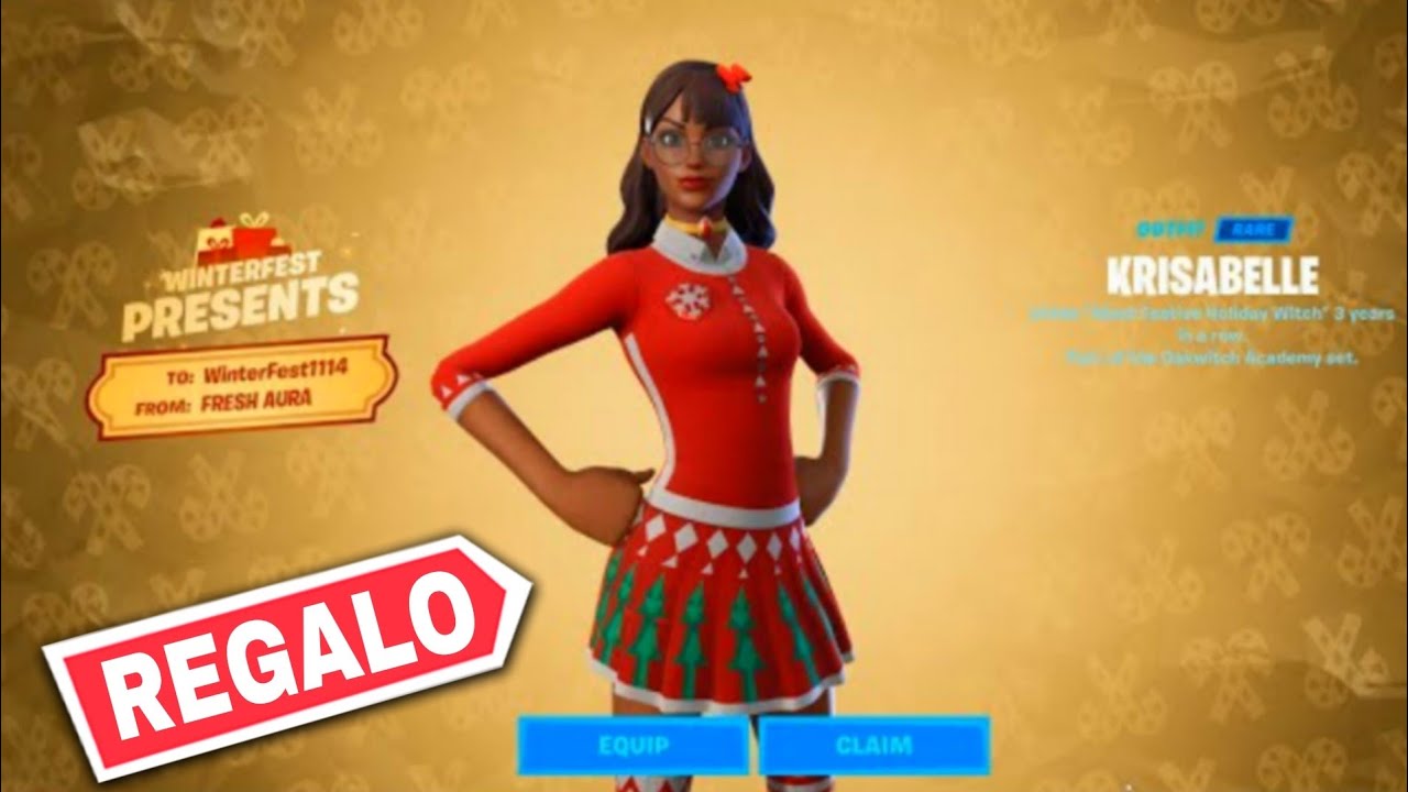 COME AVERE KRISABELLE SU FORTNITE!!! REGALO 100% FUNZIONANTE - YouTube