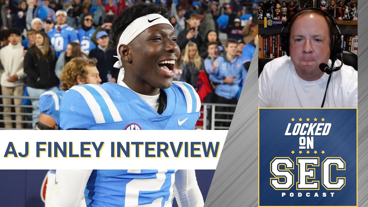 Ole Miss Safety AJ Finley Interview, SEC News Around The Conference ...