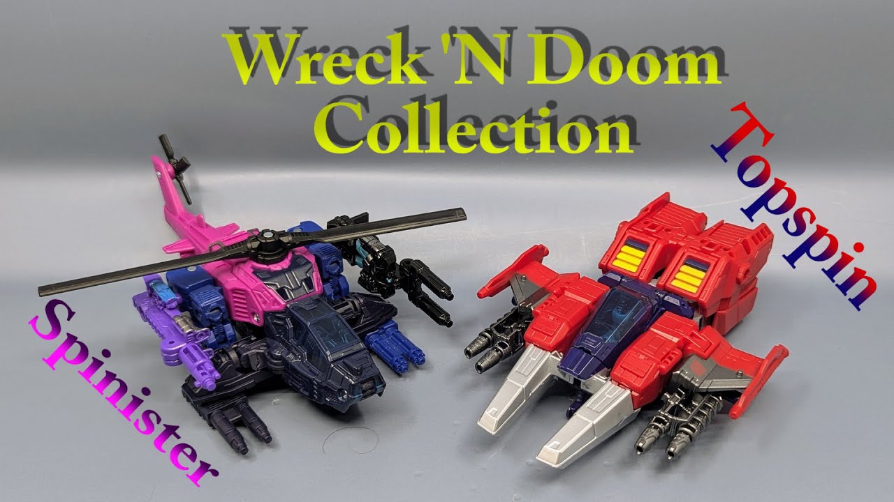 Chuck's Reviews Transformers Wreck 'N Doom Collection Spinister and ...