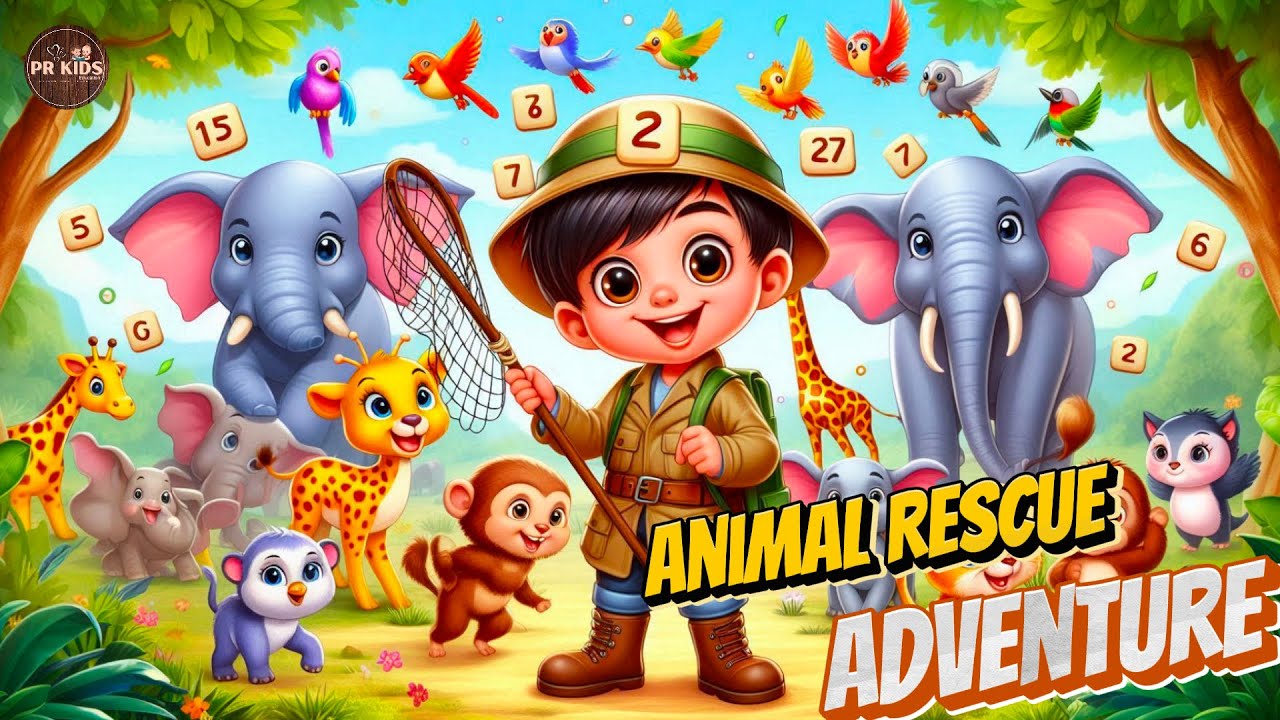 Animal Rescue Adventure | Fun Educational Activity for Kids | Learning ...