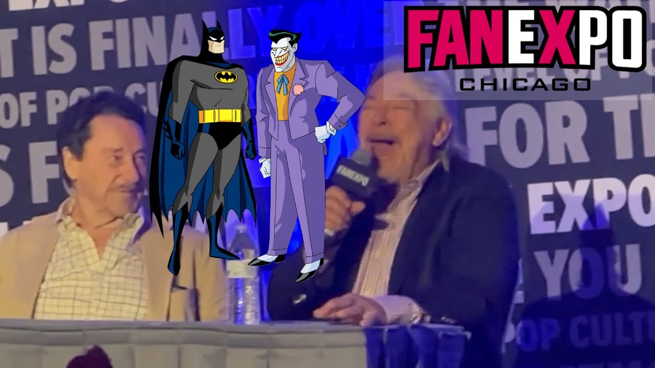 Frank Welker & Peter Cullen as Batman & Joker | FAN EXPO Chicago 2024 ...
