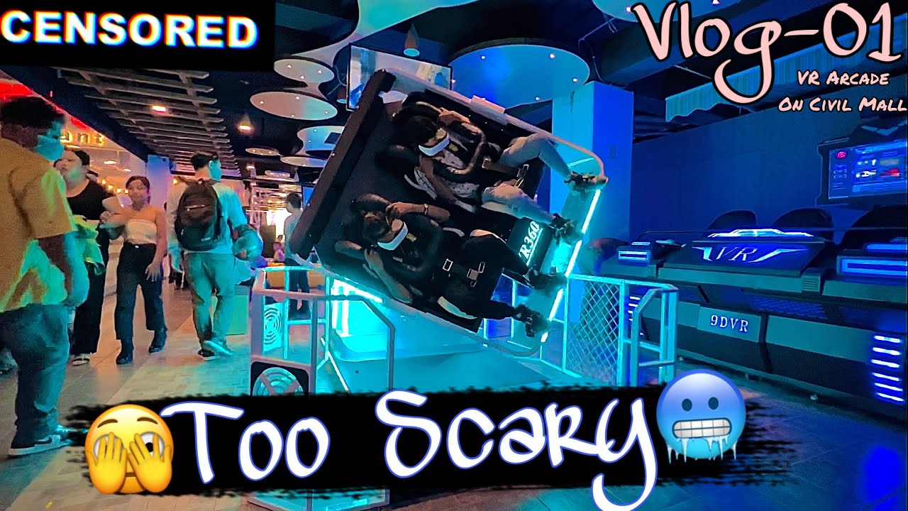 VR Arcade for the first time on Civil Mall 🫣 Extreme Fun #Vlog001 - YouTube