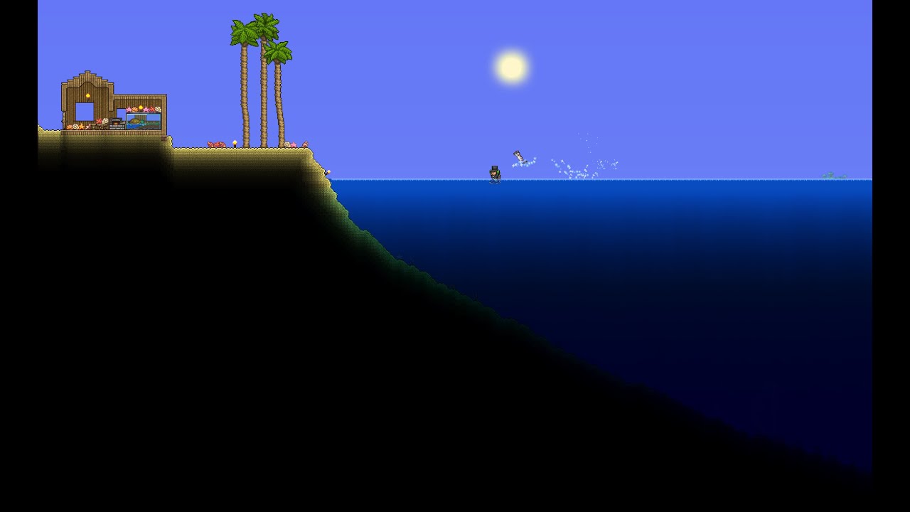 Making an OBSERVATORY in the Ocean - Terraria Longplay - YouTube