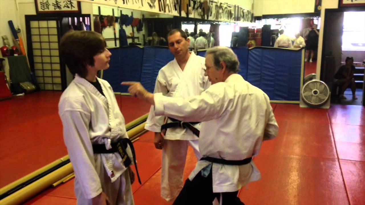 Sensei Emil Farkas, Shotokan Karate, MULTIPLE ATTACKERS - YouTube