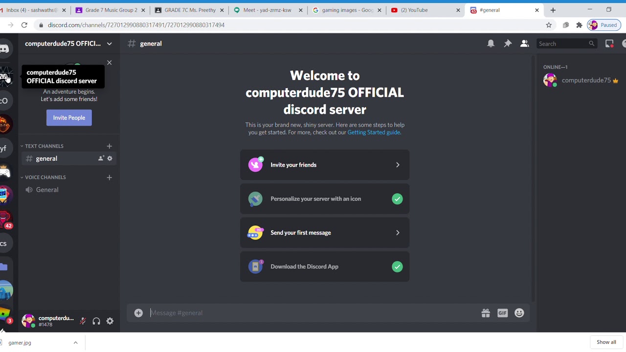 JOIN MY DISCORD SERVER - YouTube
