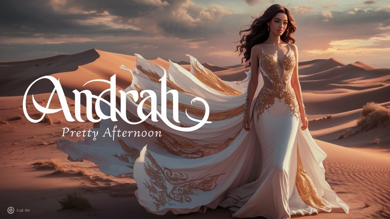 Lyric & Music Video Typography | Andrah - pretty afternoon | - YouTube