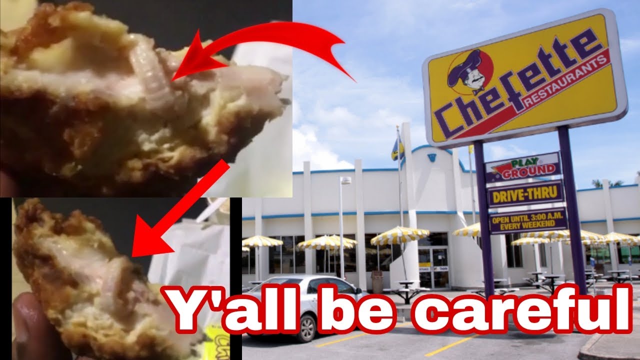 I found magot In chicken I bought From Chefette Today In Rockley # ...