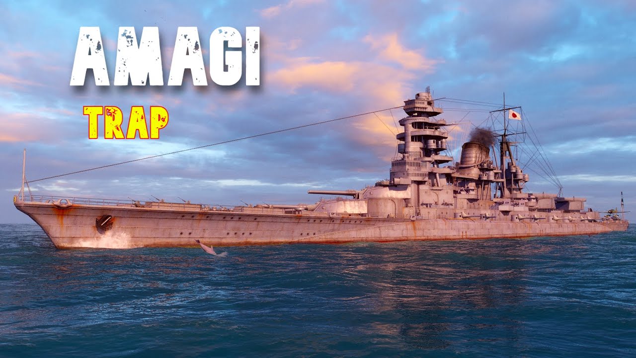 World of WarShips Amagi - 2 Kills 178K Damage - YouTube